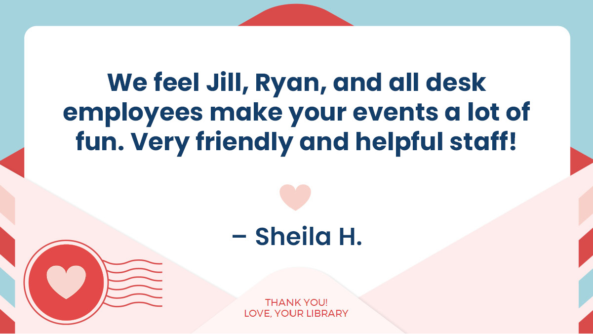 Send Us Some Love! – Glenside Library