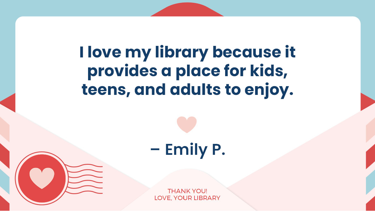 Send Us Some Love! – Glenside Library