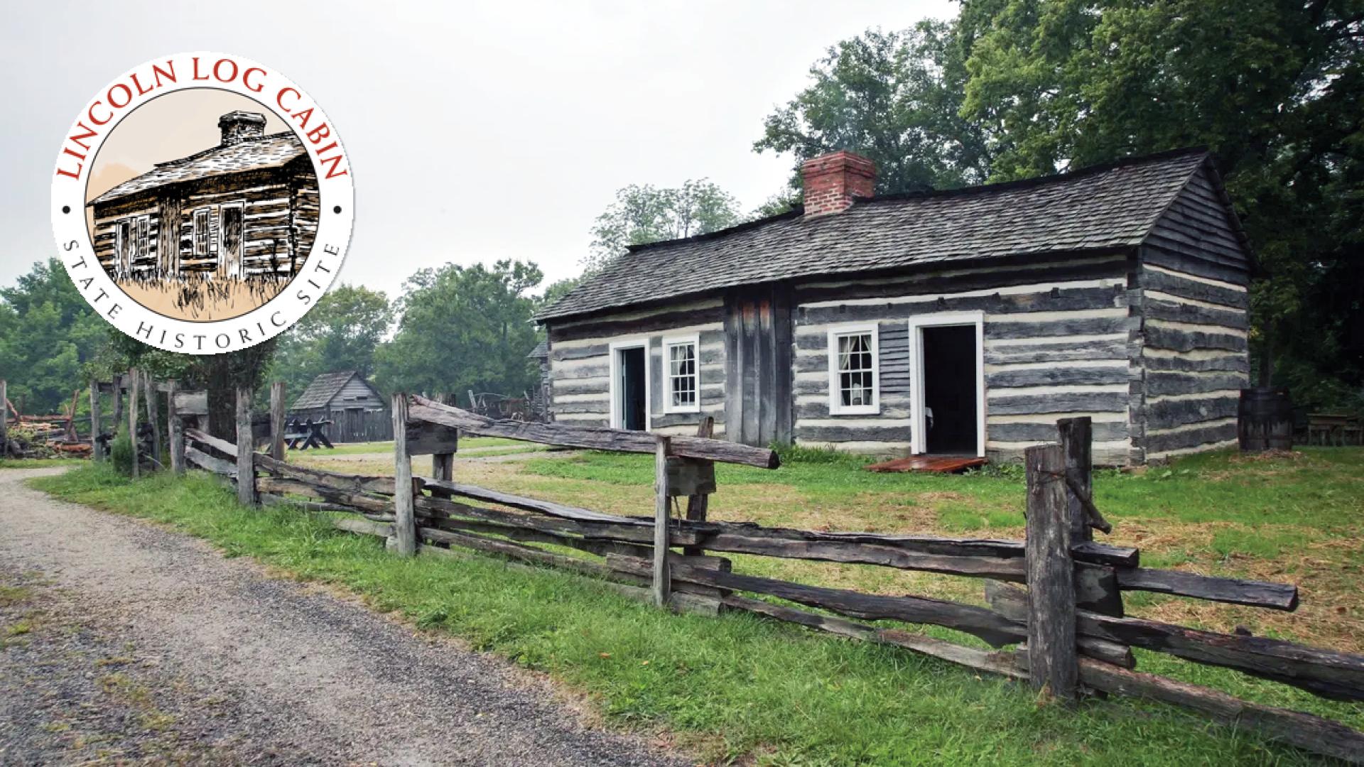 Explore More Illinois Welcomes Lincoln Log Cabin – Glenside Library